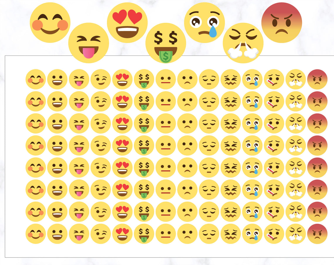 14 Emojis Stickers Stickers By AshleyK 14-emojis-stickers-stickers-by-ashleyk
