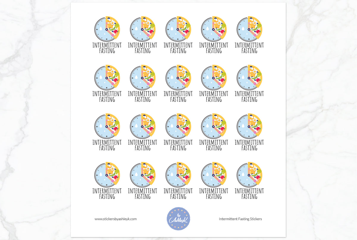 Intermittent Fasting Stickers – Stickers by AshleyK