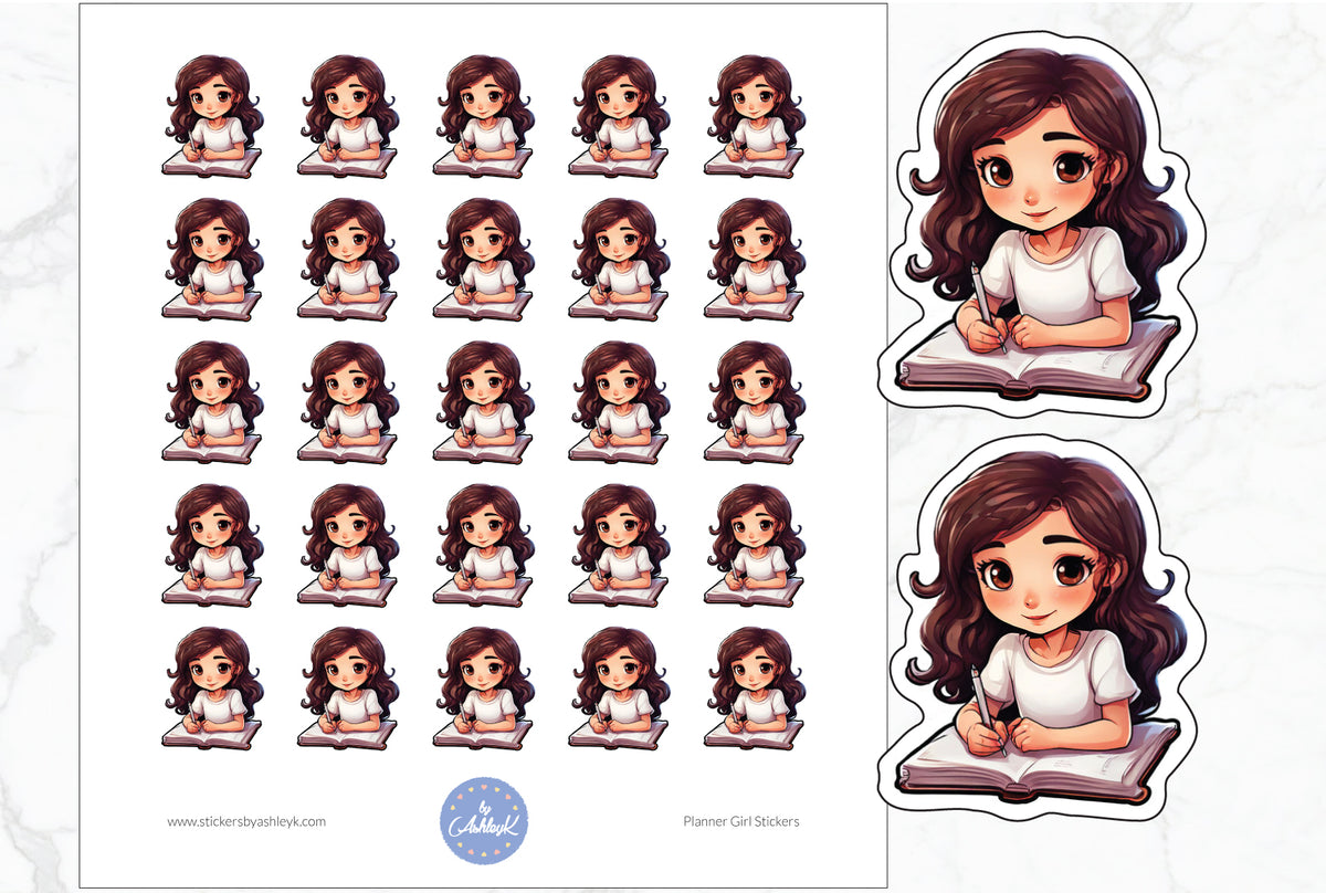 Planner Girl Stickers – Stickers by AshleyK